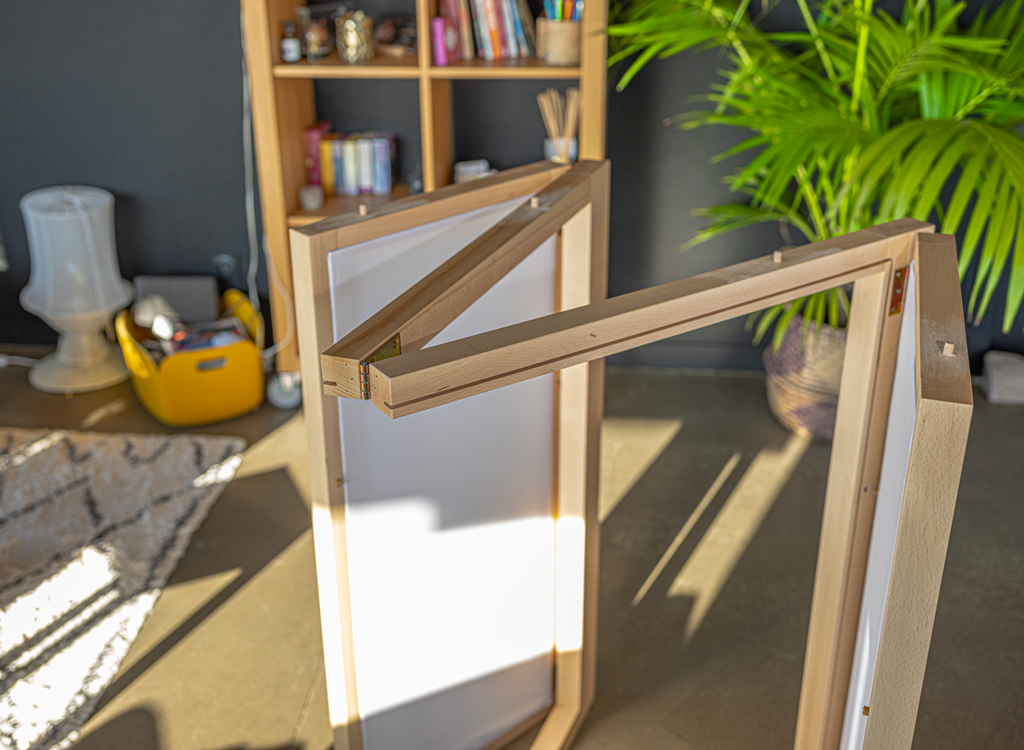 Comptoir pliable 150 bois – So Communication